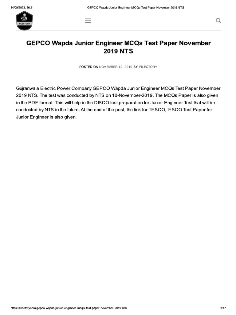 Gepco PP | PDF