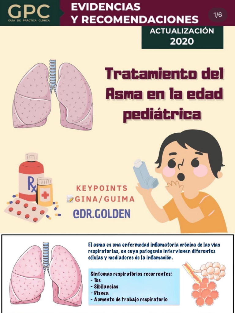 Tratamiento de Asma en Edad Pediatrica | PDF | Asma | Alergia Tratamiento de Asma en Edad Pediatrica | PDF | Asma | Alergia