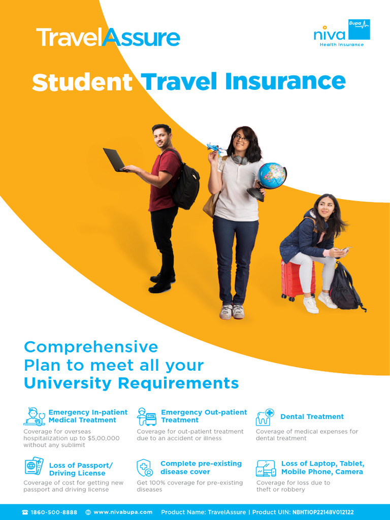 Niva Bupa Student Travel Insurance Guide | PDF | Insurance | Health ...