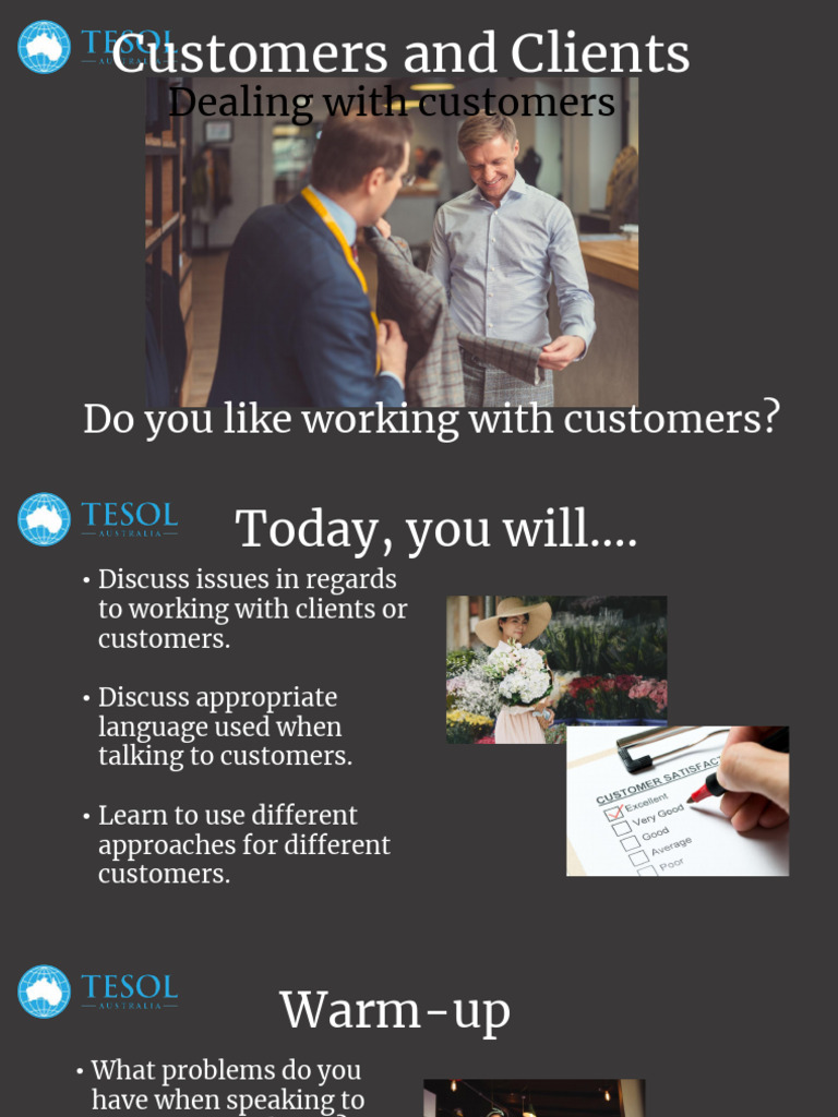 Customers and Clients PDF | PDF