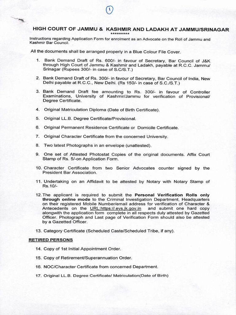 Applicationform | PDF | Advocate | Barrister