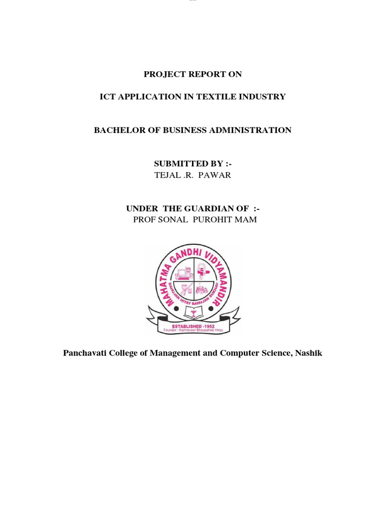 ICT in Textile Industry Analysis | PDF | Cost Of Living | Letter Of Credit