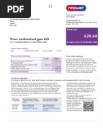 Origin Standing Bill Example | PDF | Economies | Service Industries