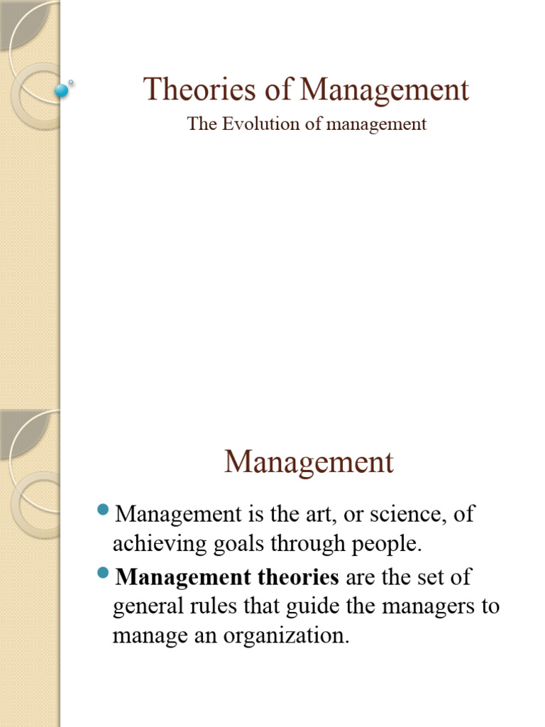 Management Theories: Fayol and Weber | PDF | Bureaucracy | Max Weber