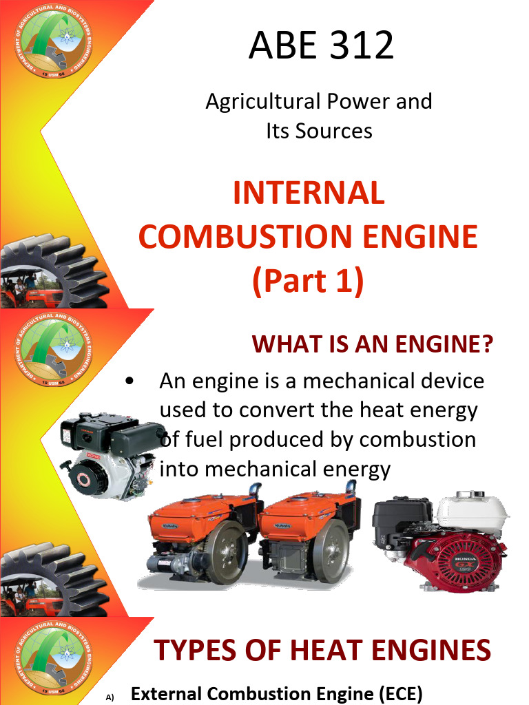 Internal Combustion Engine Overview | PDF | Internal Combustion Engine | Engines
