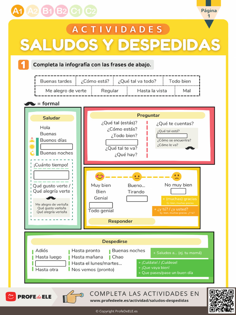 Cuadernillo - Saludos y Despedidas - #17 | PDF
