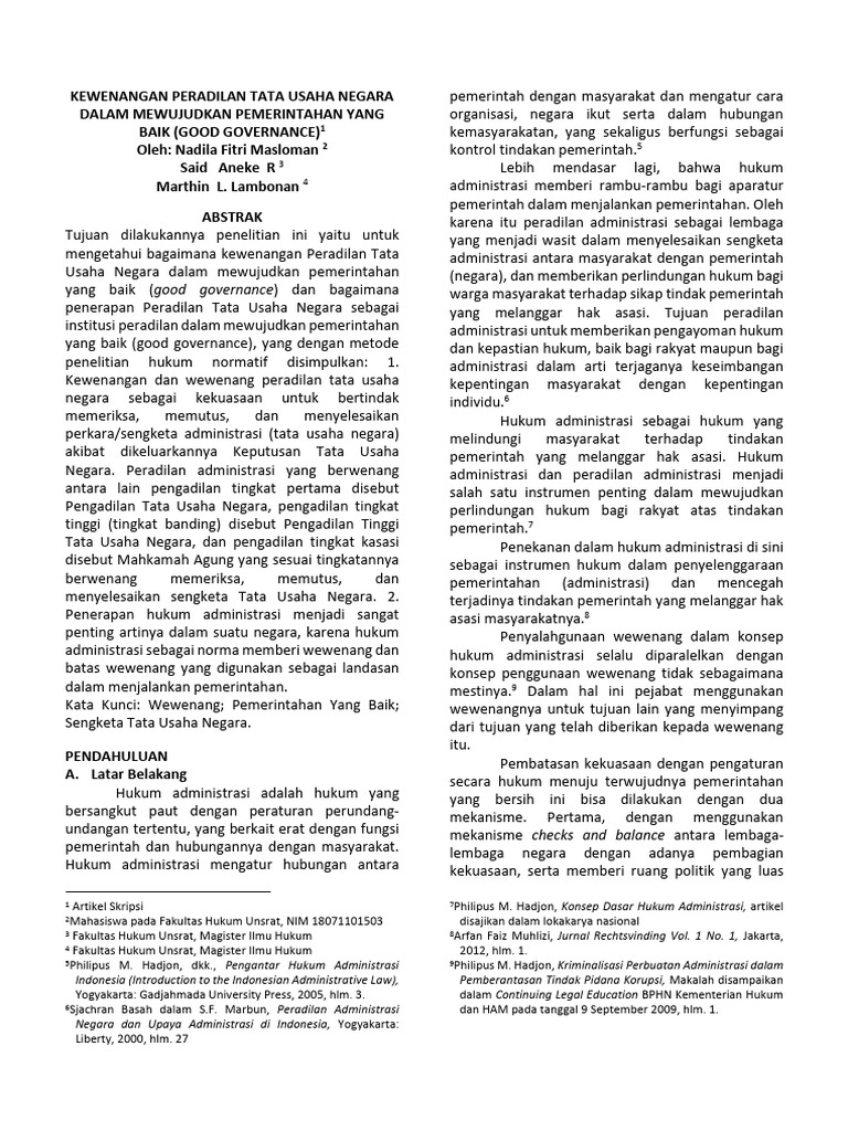 HSM administratum,+56.+Jurnal+Nadila+Fitri+Masloman | PDF