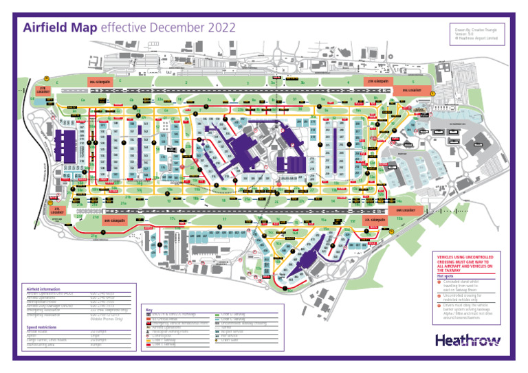 Heathrow Overview Ground Map | PDF