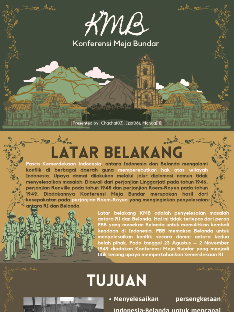 Sejarah dan Hasil Konferensi Meja Bundar | PDF