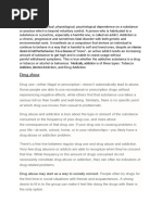 Addiction Discussion Questions | PDF | Substance Abuse | Emotions