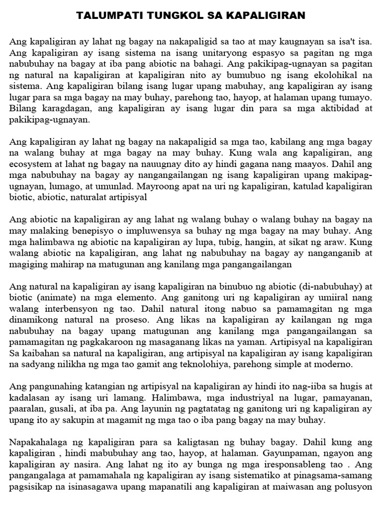 Talumpati 12alexander | PDF