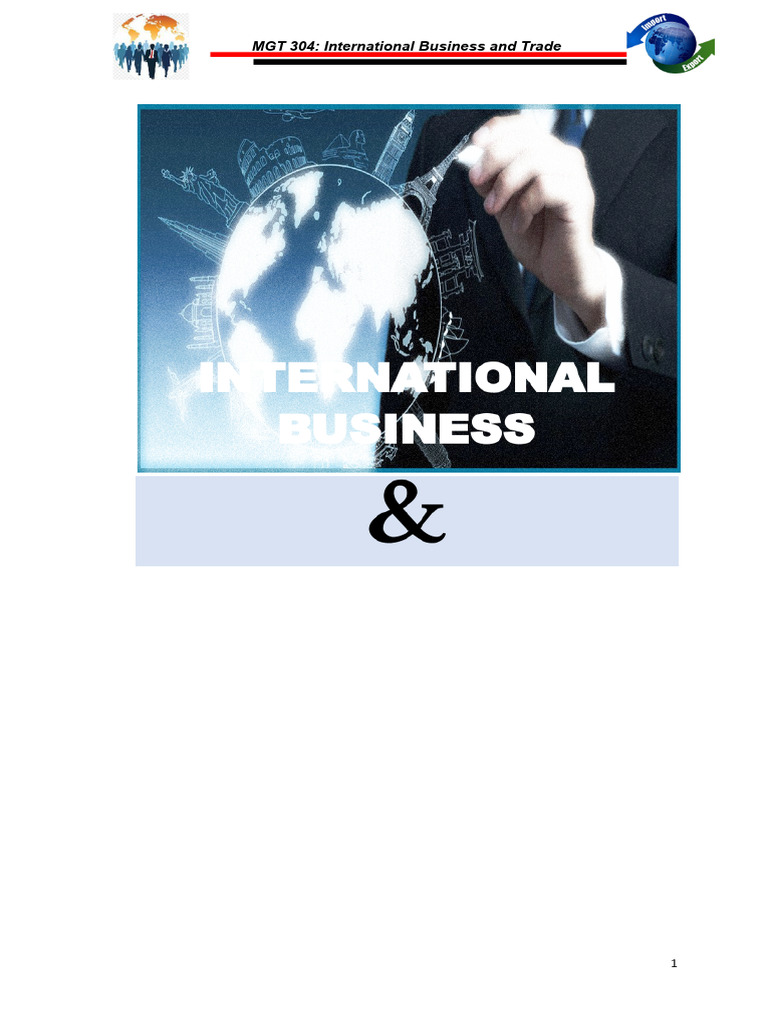 International Business and Trade Module | PDF | Multinational ...