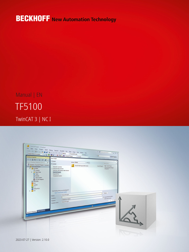Twincat 3 - NC | PDF | Computer Program | Programming