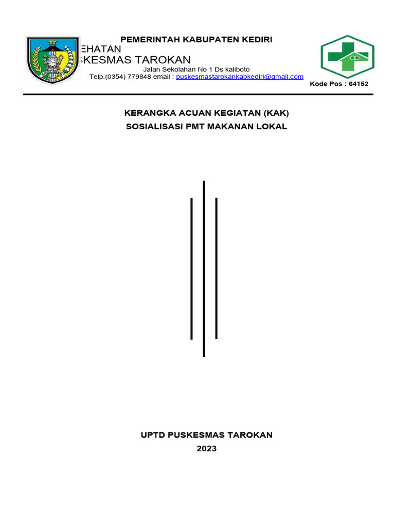 Kak Sosialisasi PMT Lokal | PDF Kak Sosialisasi PMT Lokal | PDF