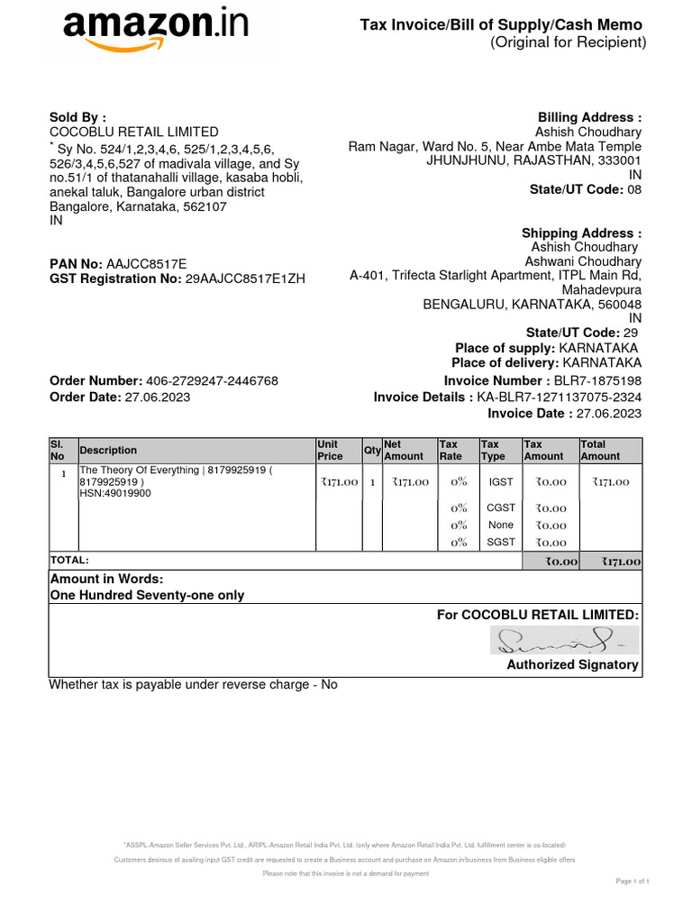 Invoice 2 | PDF | Invoice | Government Finances