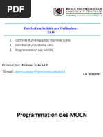 Codes G de Programmation ISO (Pour Machine HAAS - FANUC) - Technicien D ...