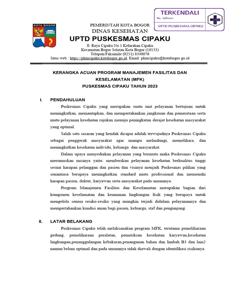 Kak MFK | PDF | Teknologi & Rekayasa