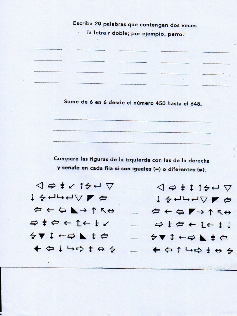 Fluidez Verbal-Memoria de Corto Plazo-Flexibilidad Cognitiva | PDF