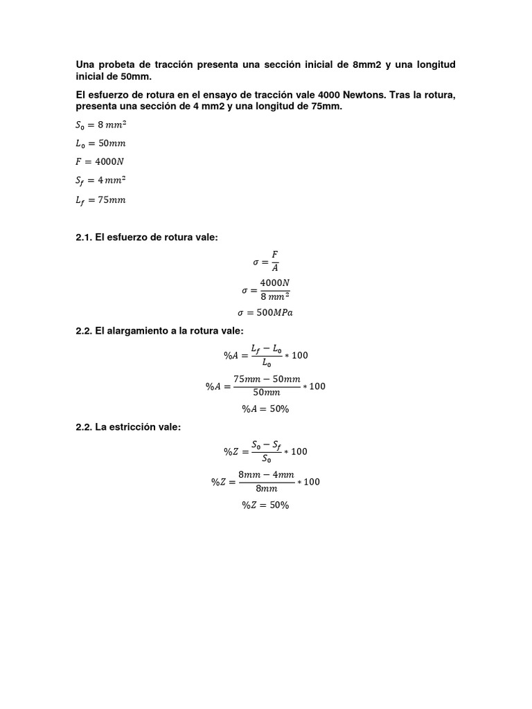 Ejercicio Propuesto de Estricción | PDF