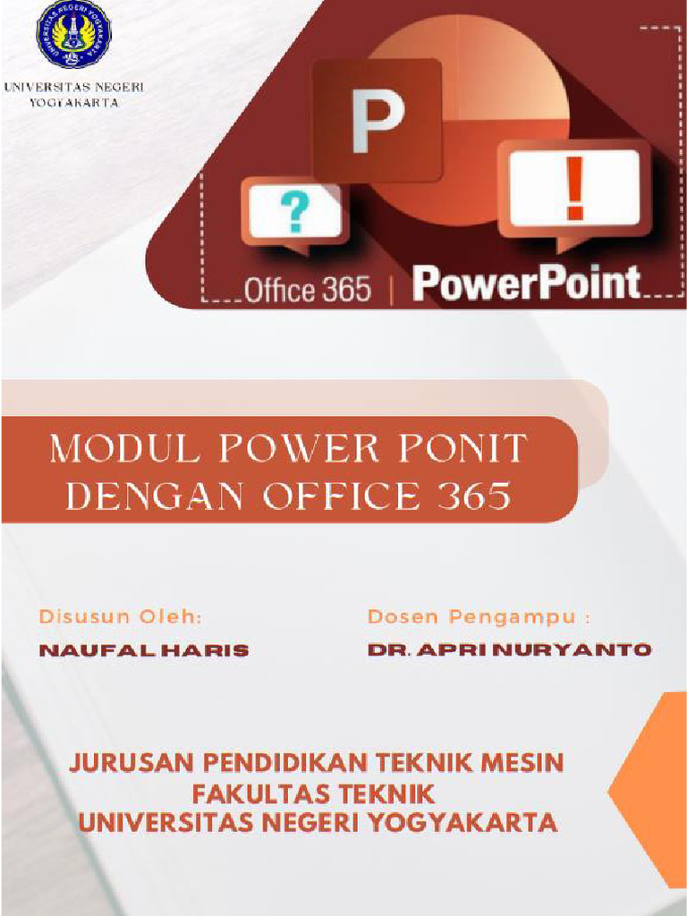 Modul PowerPoint Office 365 | PDF | Seni