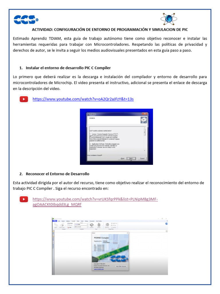 Guia Instalacion de Software Pic | PDF | Tecnología e ingeniería