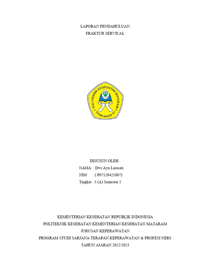 LP Fraktur Servikal | PDF