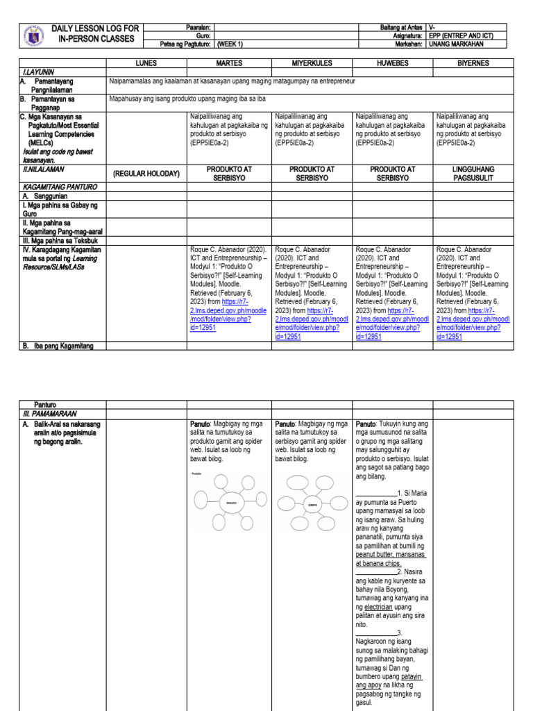 DLL Epp-Ict-5 W1 | PDF