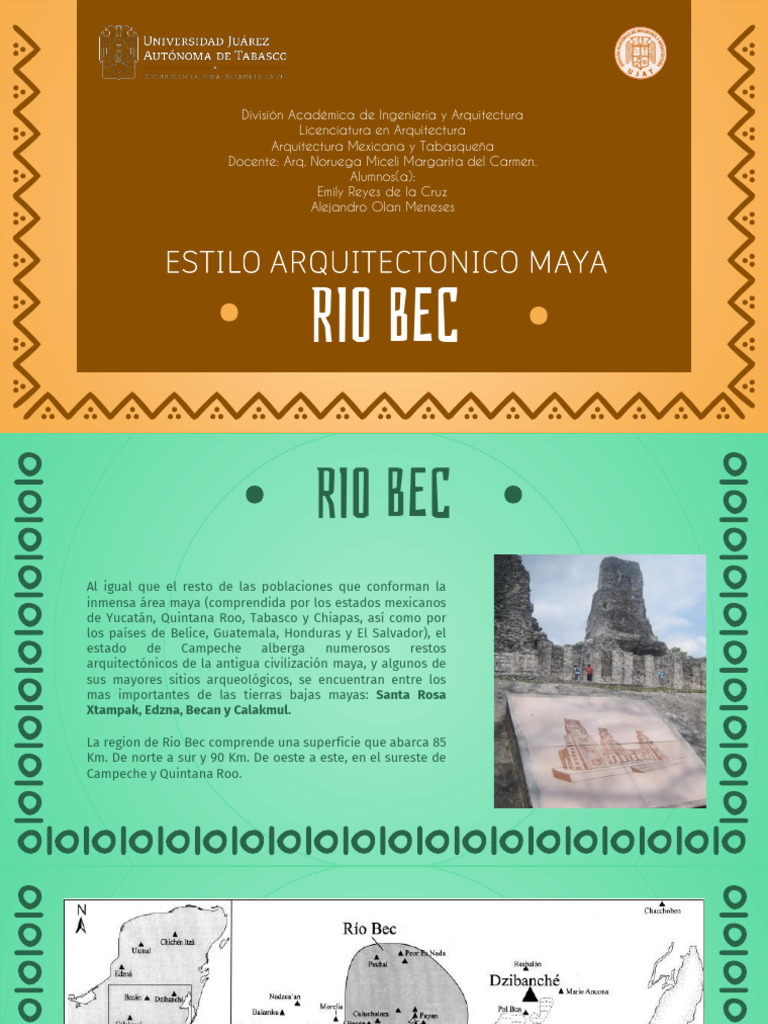 Exposición Estilo Rio Beec | PDF | Civilización maya | Campeche