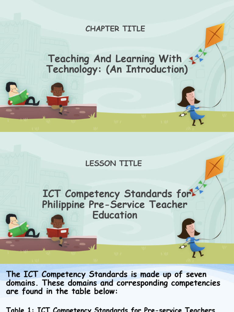 ICT Competency Standards for Teachers | PDF | Educational Technology ...