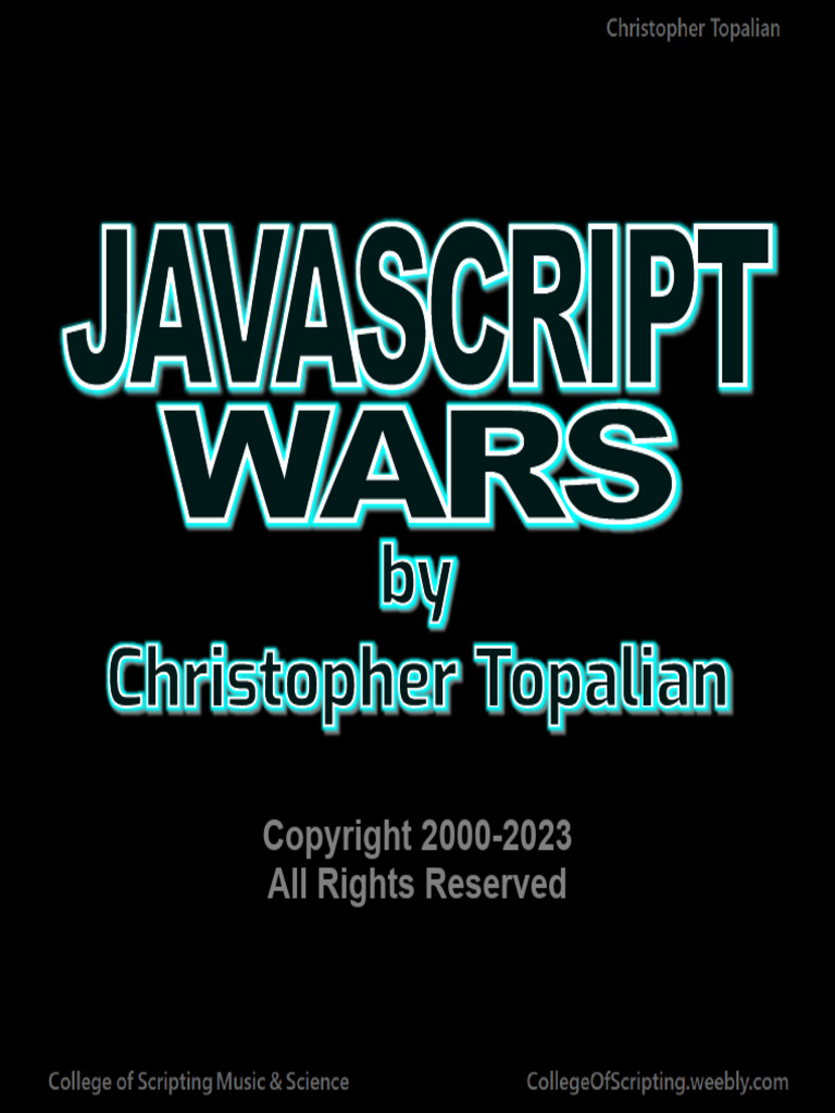 JavaScript Wars - Code - by Christopher Topalian | Download Free PDF ... JavaScript Wars - Code - by Christopher Topalian | Download Free PDF ...
