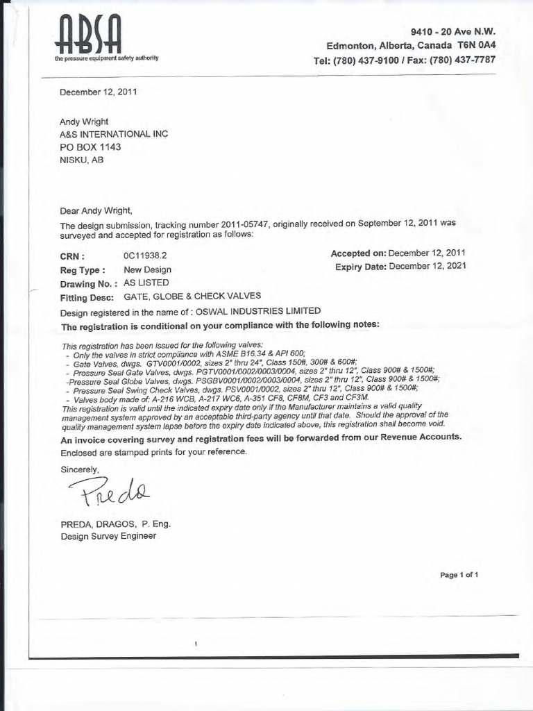 CRN Certificate Upto 2021 | PDF