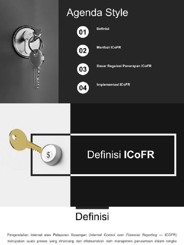 Internal Control Over Financial Reporting Implementasi Dan Desain ICoFR ...