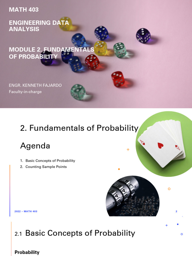 02 Fundamentals of Probability | PDF | Probability | Mathematics 02 Fundamentals of Probability | PDF | Probability | Mathematics