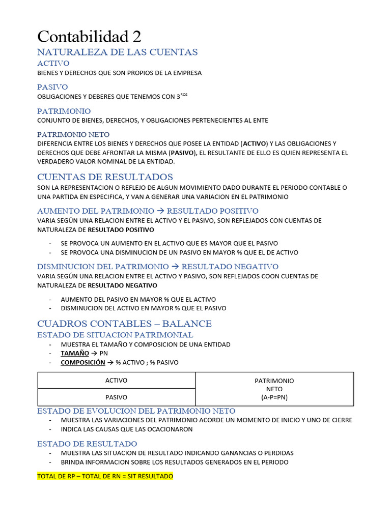 Contabilidad 2 | PDF | Contabilidad | Inflación