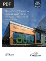 Kingspan Quadcore ks1000rw Roof Panel Data Sheet en GB Ie | PDF | Roof | Building Engineering