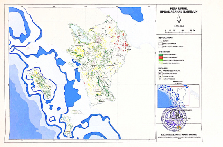 Peta Asahan Barumun | PDF