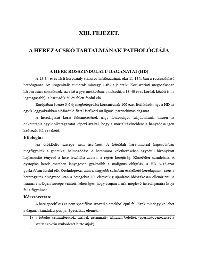 Az Urológia Tankönyve 4 Fejezet 03 | PDF