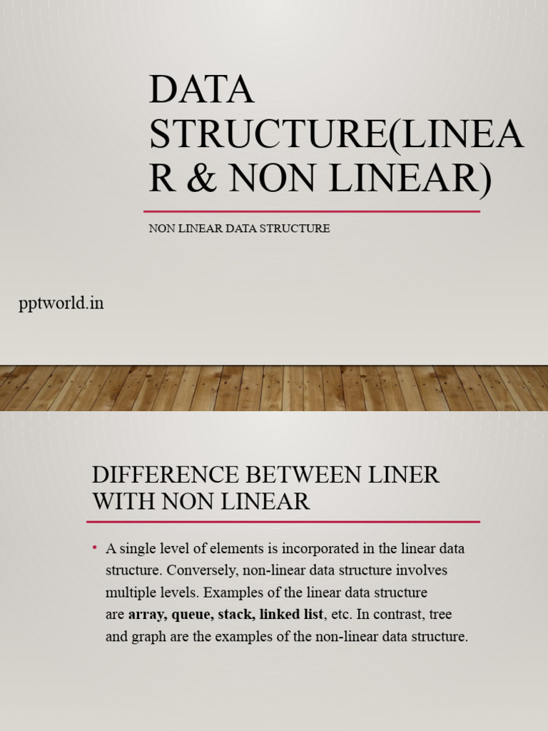 Data StructurelinearNon Linear 1 | PDF | Queue (Abstract Data Type ...