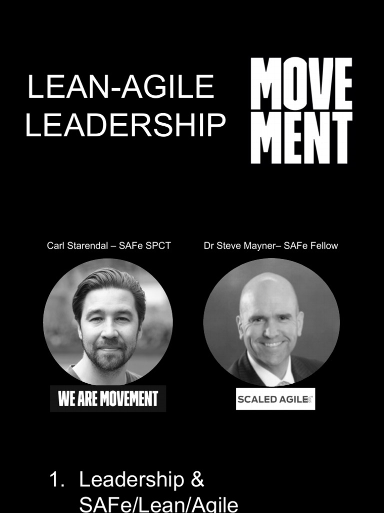 Lean Agile Leadership | PDF | Leadership | Agile Software Development