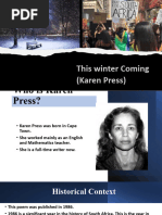 Crisis: Eybers' Poem Analysis | PDF | Poetry