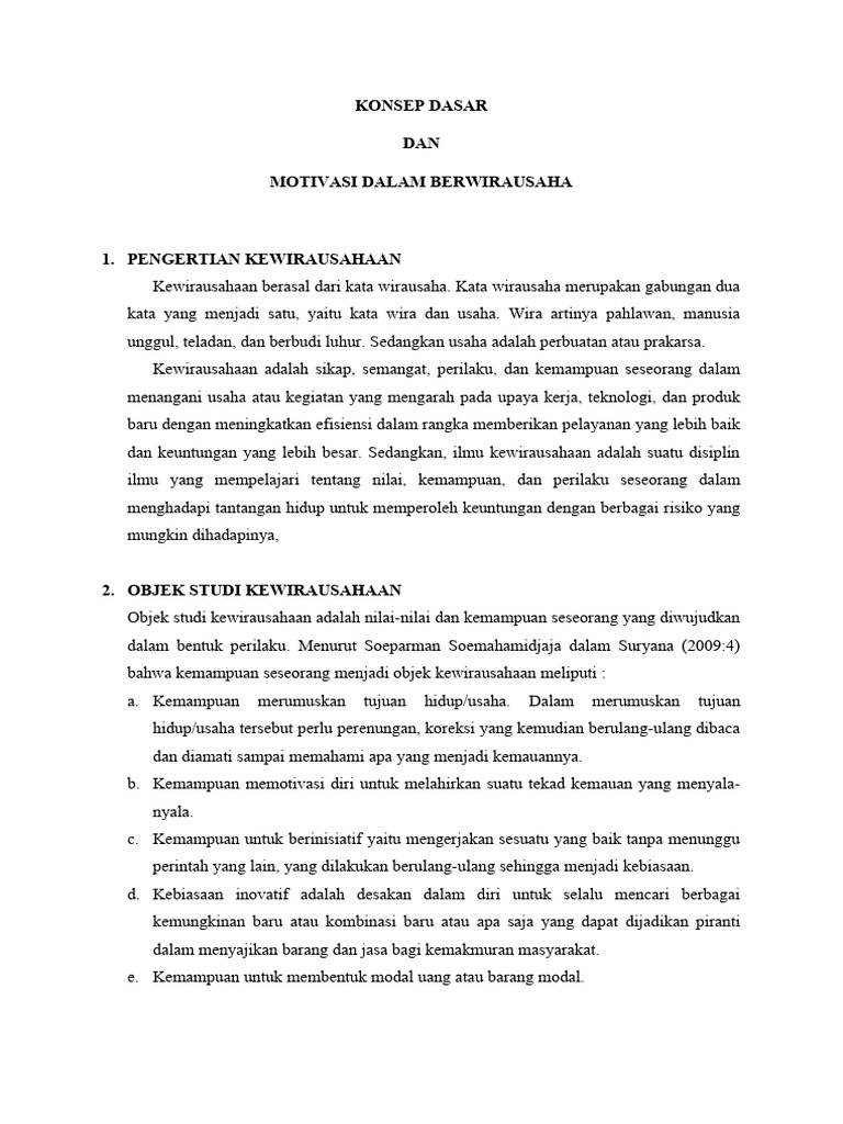 Resume Materi 1 | PDF