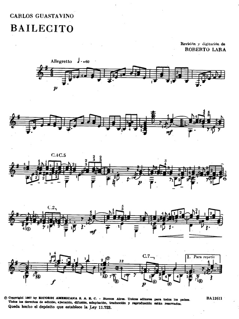 Guastavino Bailecito Compress | PDF