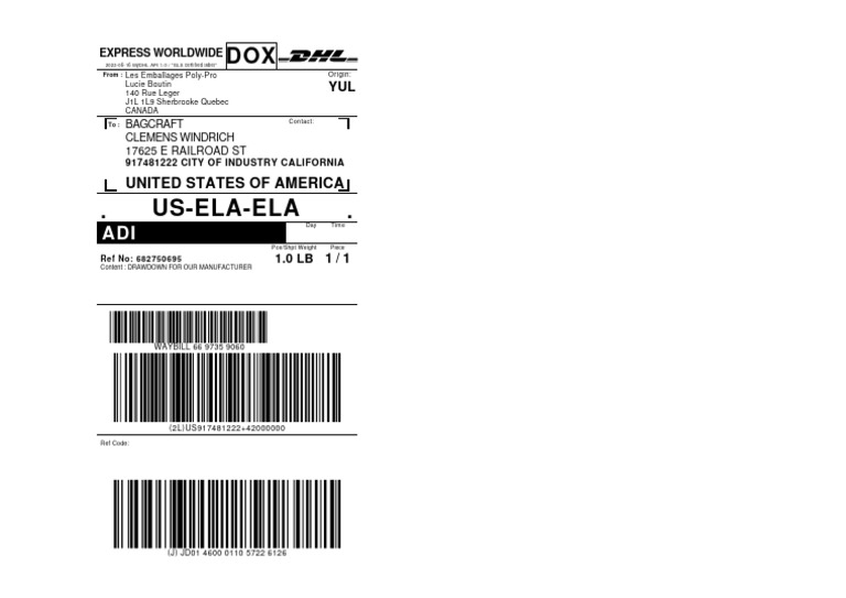 GLS Certified Label for Shipment | PDF | Technology & Engineering
