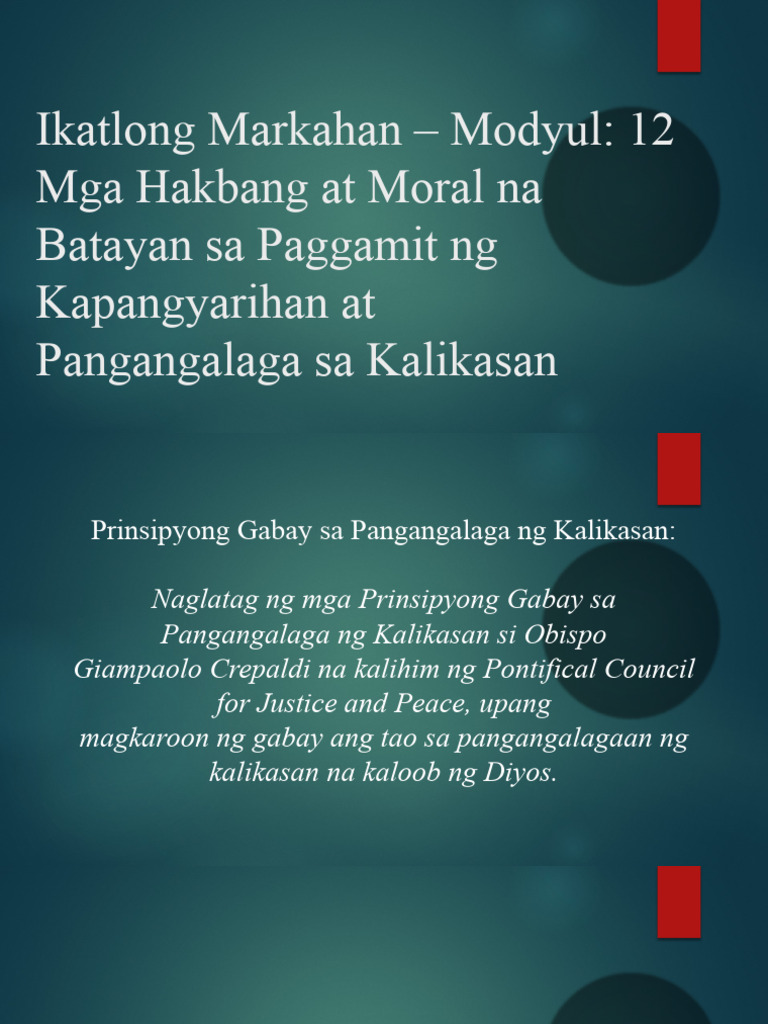 Esp Kalikasan Mapalo 10-Love | PDF
