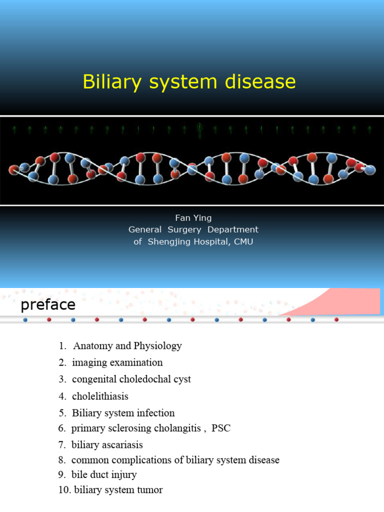 Billiary System | PDF | Gallbladder | Liver