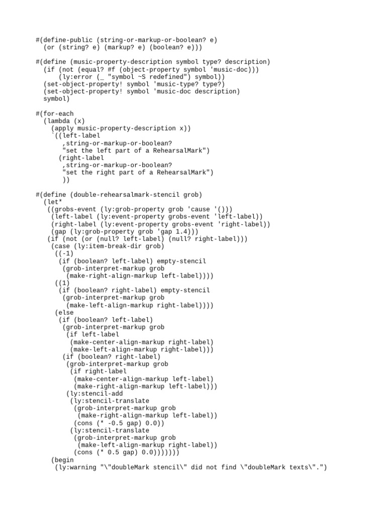 Lilypond Double Mark Example | PDF | Boolean Data Type | Computer Programming