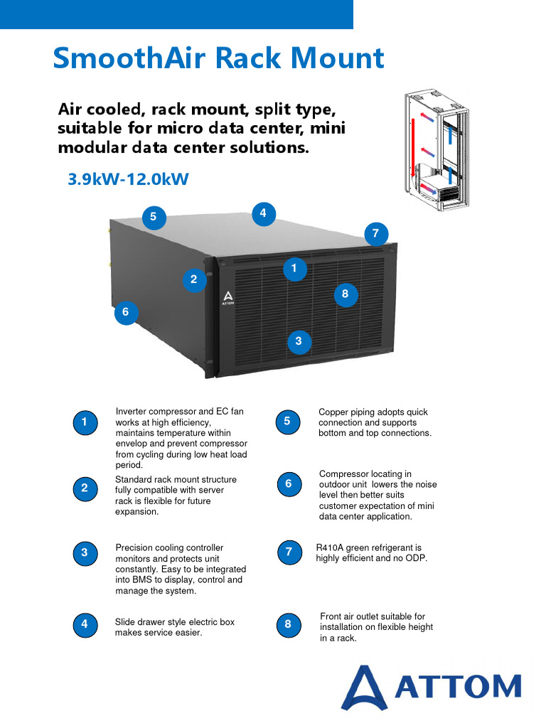 ATTOM | PDF | Data Center | Electromechanical Engineering