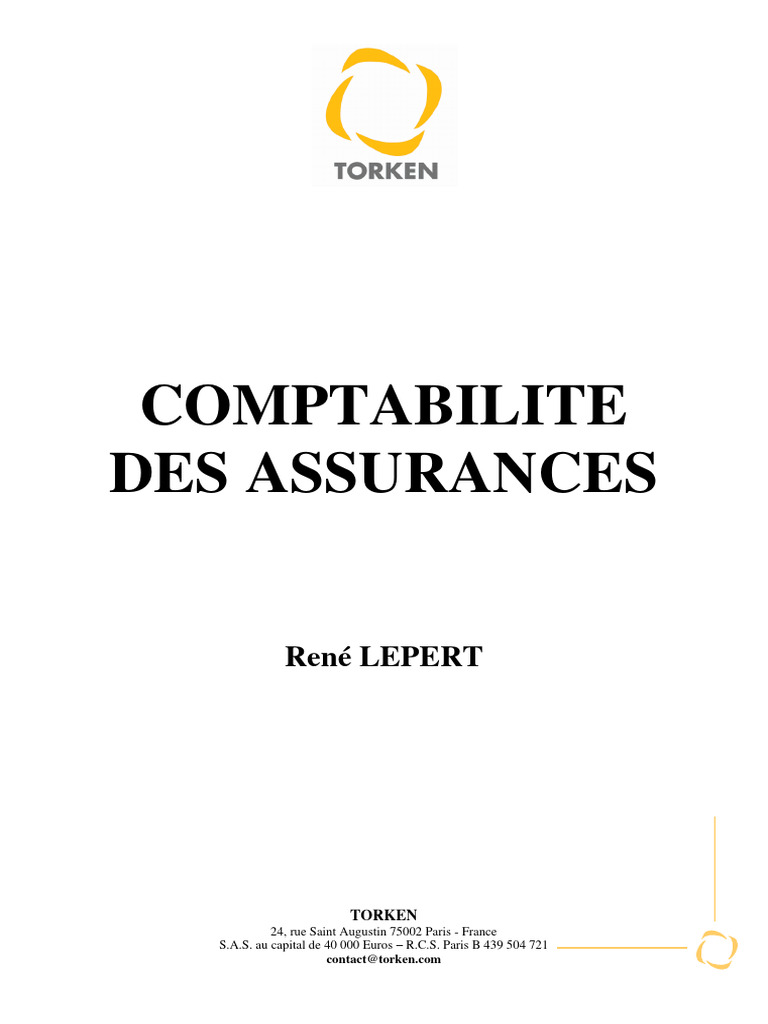 Comptabilite Assurance 2011 03 | PDF | Assurance | Courtier