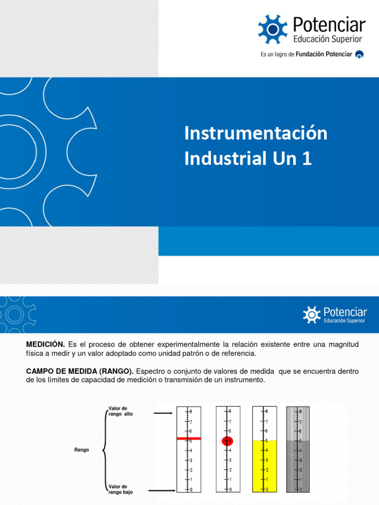 01 - Primera Clase de Instrumentacion | PDF | Medición | Organización ...