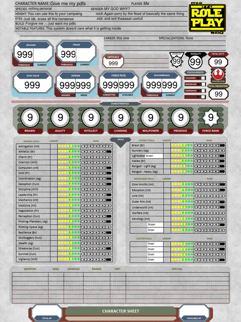 Demigod FFG (Troll) | PDF